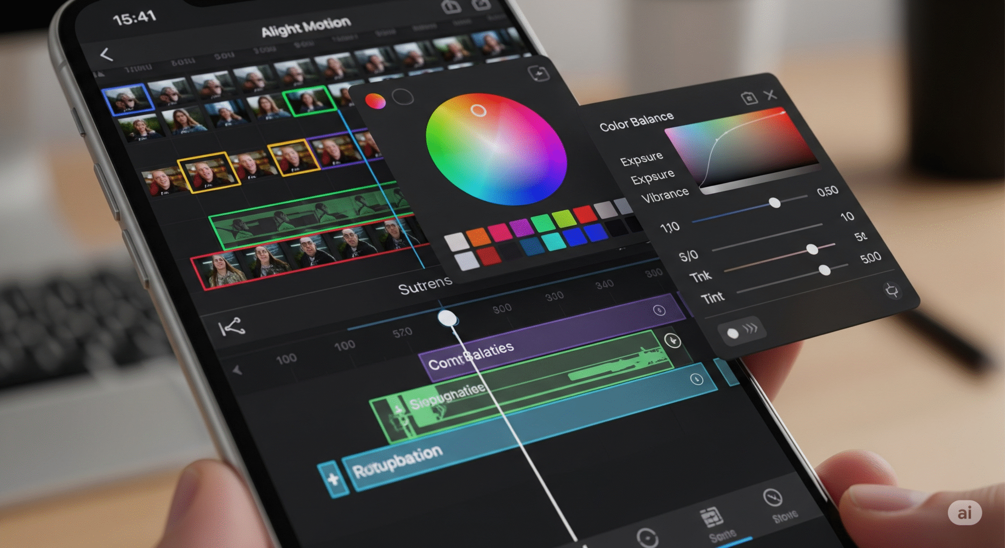 How To Do Color Editing In Alight Motion For A Perfect Tone?